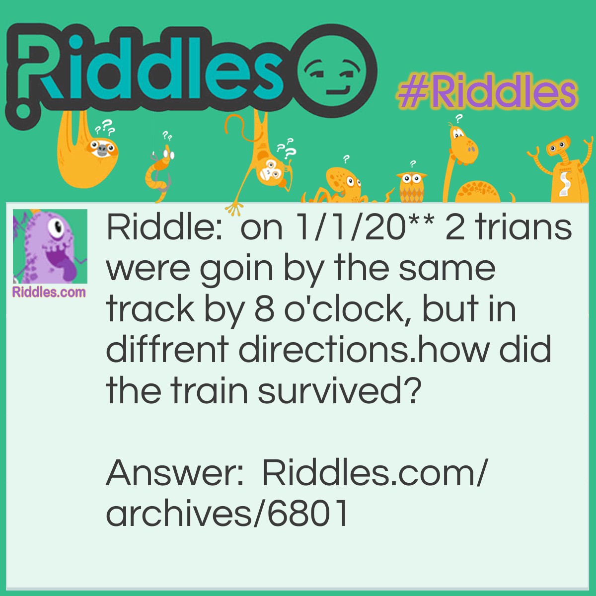 2 Train - Riddles.com