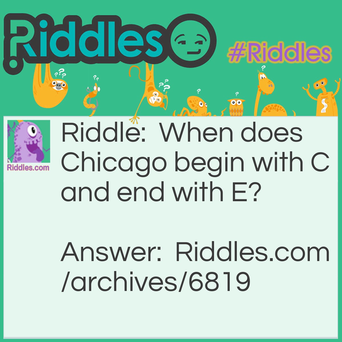 Chicago - Riddles.com