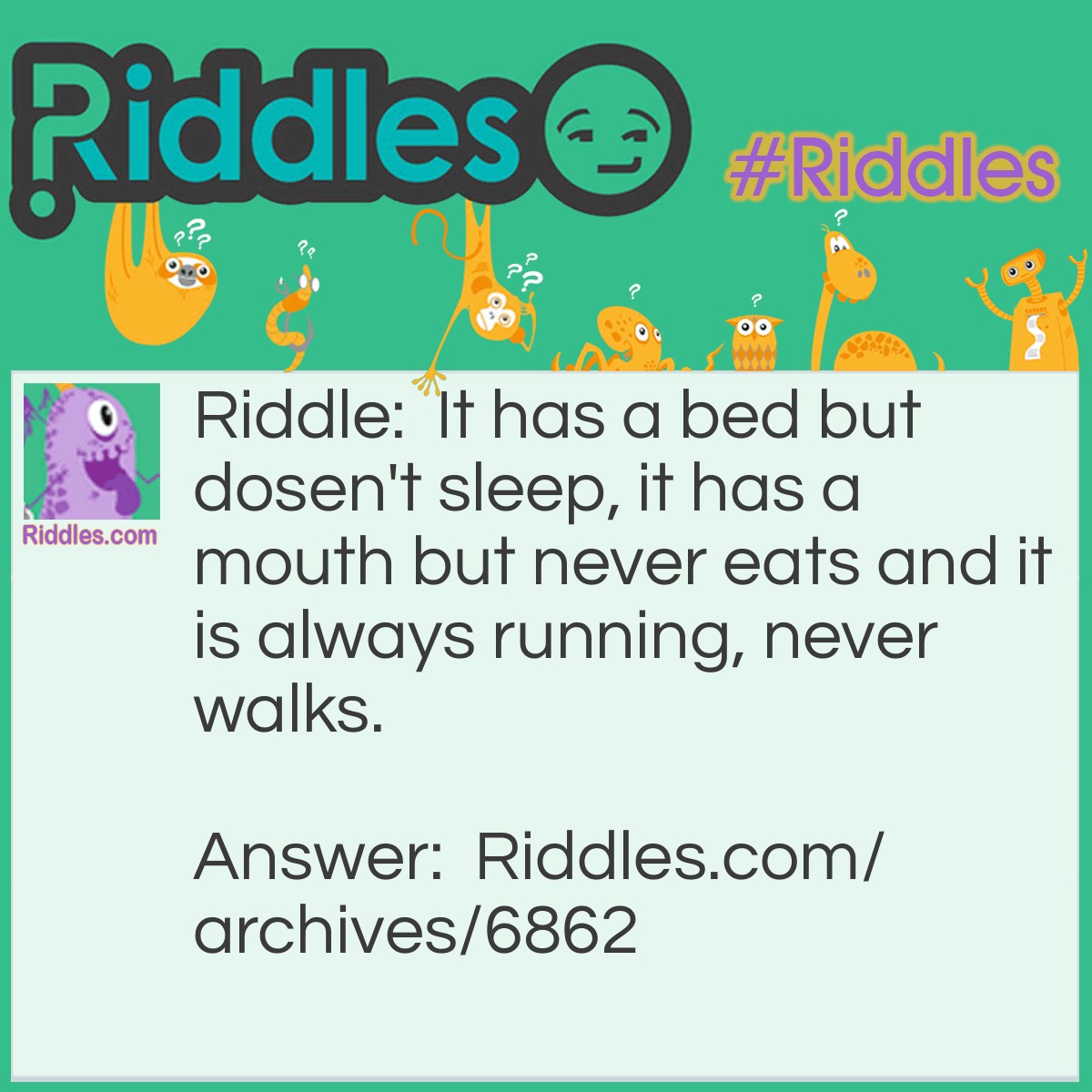 Always Running | Riddles.com