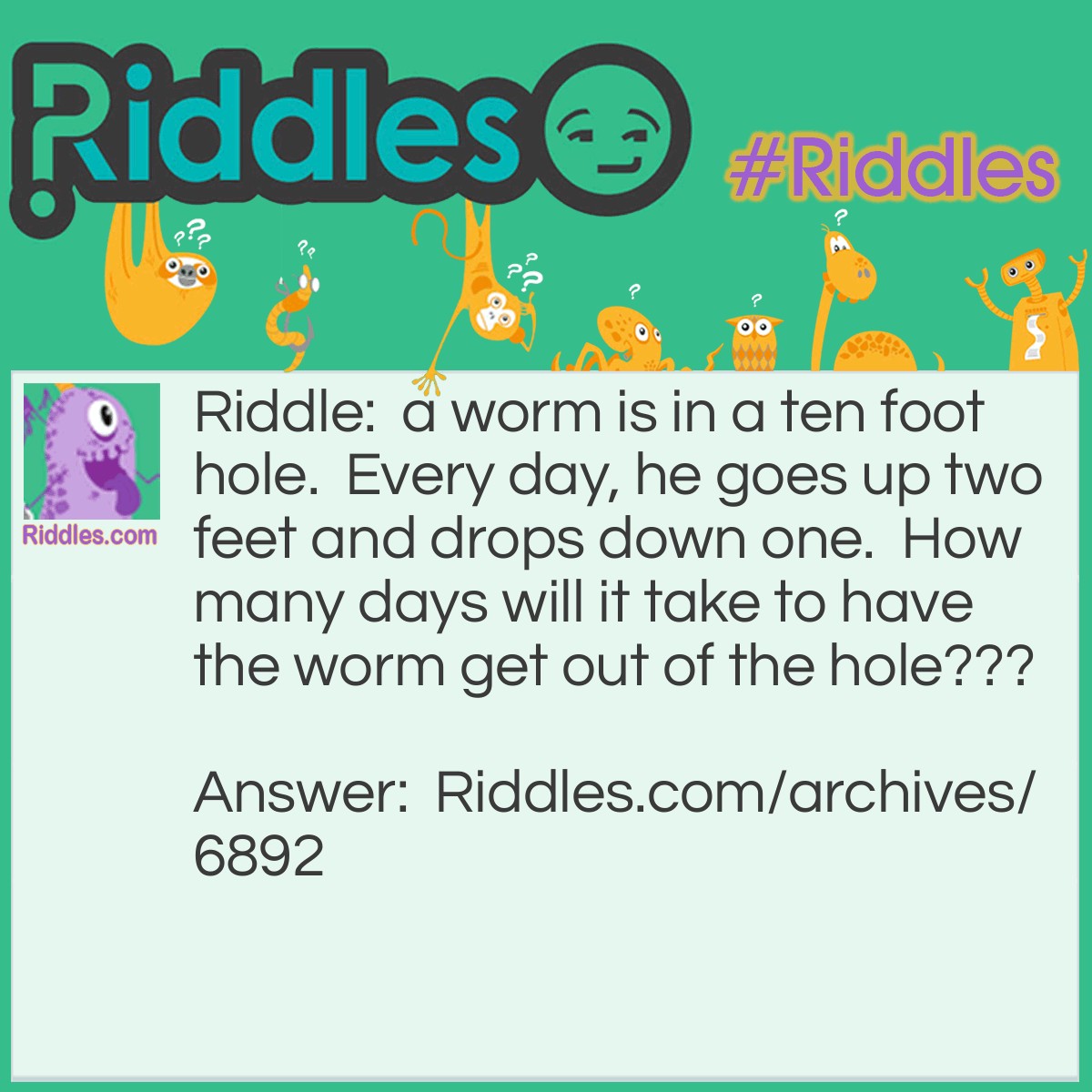 A Worm | Riddles.com