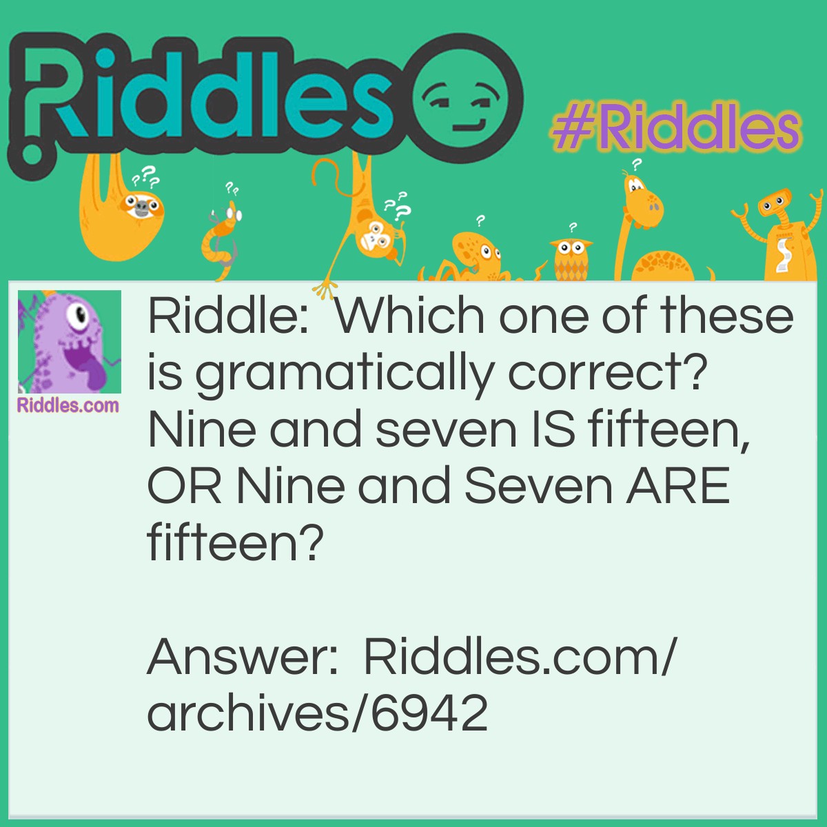 Addition | Riddles.com