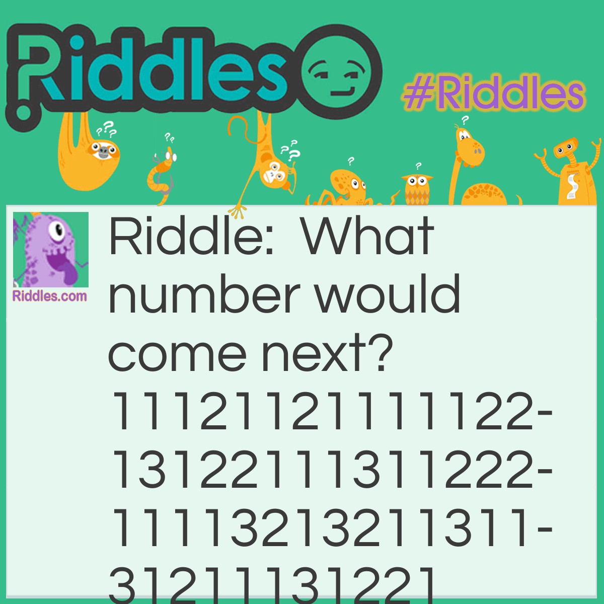 Find The Pattern Riddles
