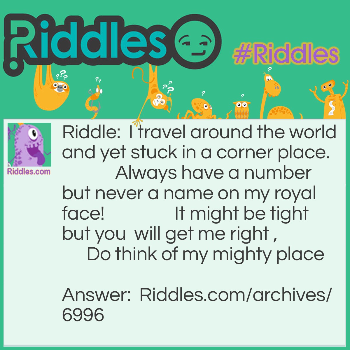 IN A CORNER - Riddles.com