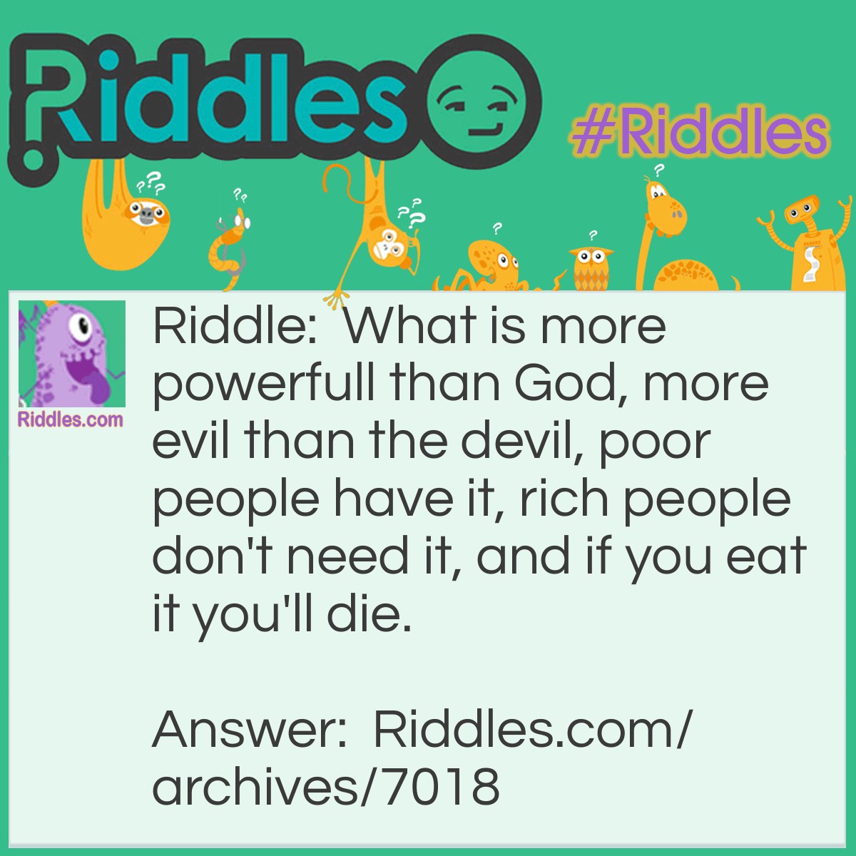 What Is It? - Riddles.com