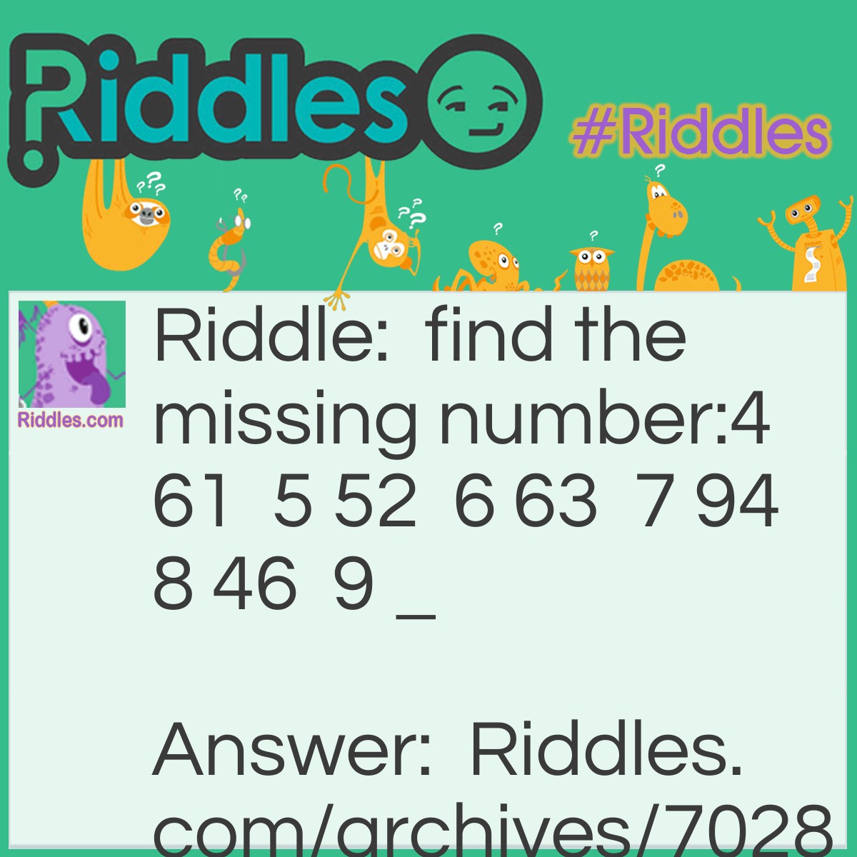 Number Riddle - Riddles.com