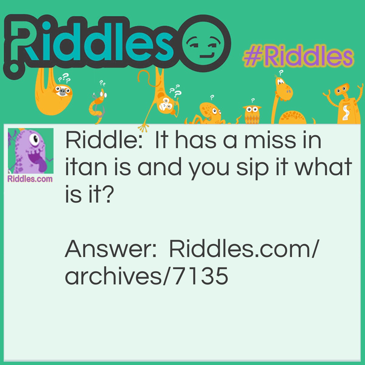 What Miss? - Riddles.com