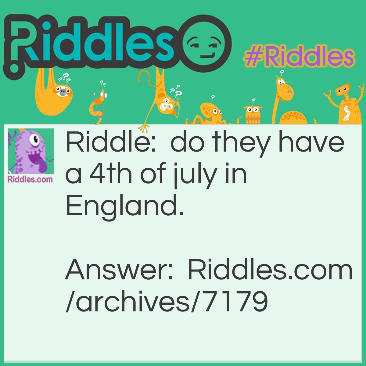 4th Of July - Riddles.com