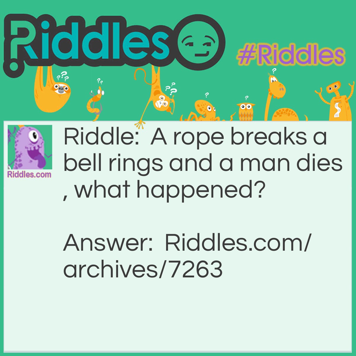 The Rope, The Bell, And The Man | Riddles.com