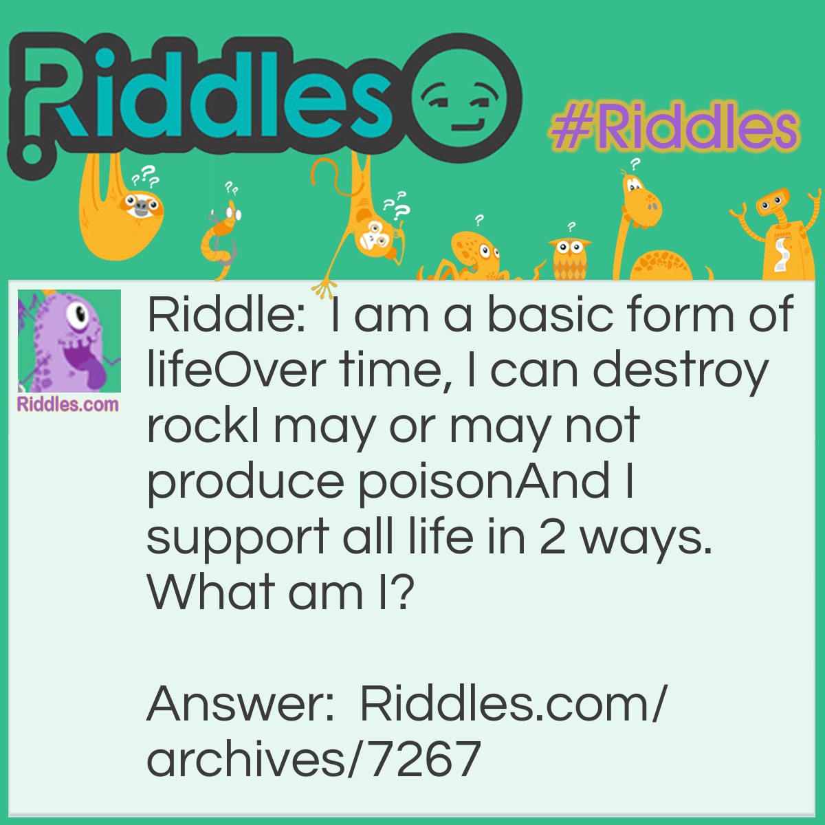 Basic Form Of Life - Riddles.com
