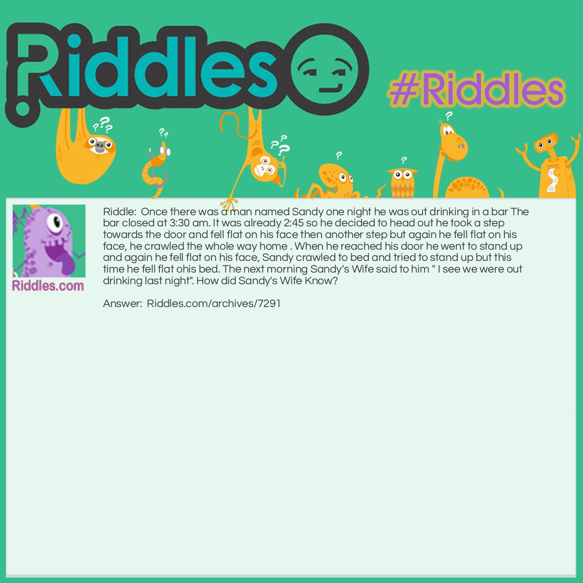 Sandy's Mistake - Riddles.com