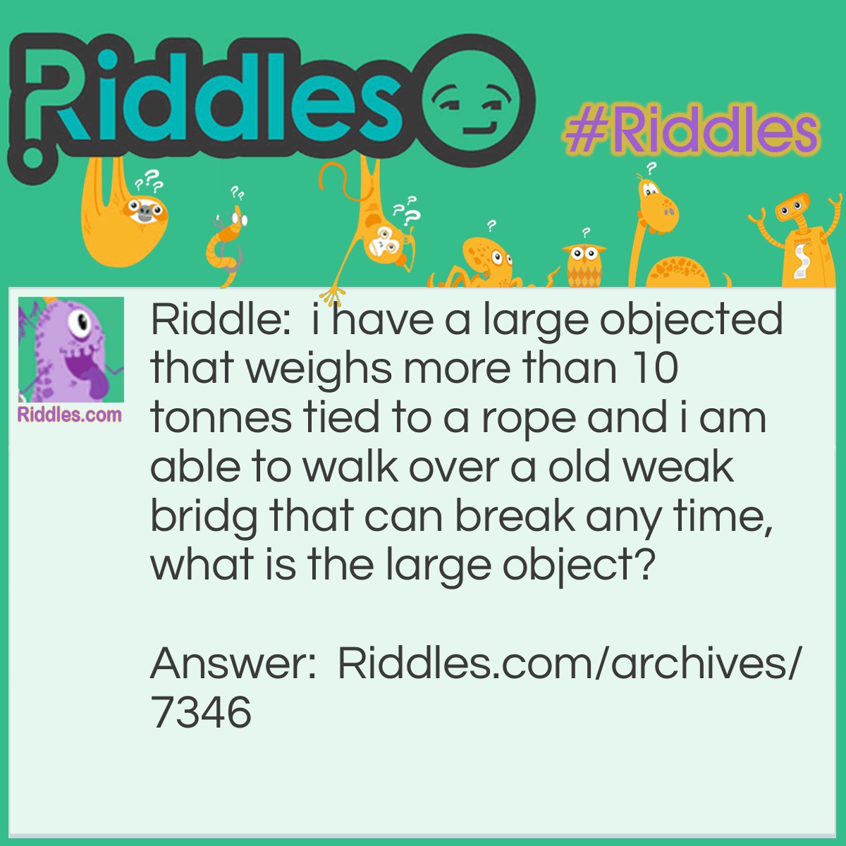 Large Objects | Riddles.com