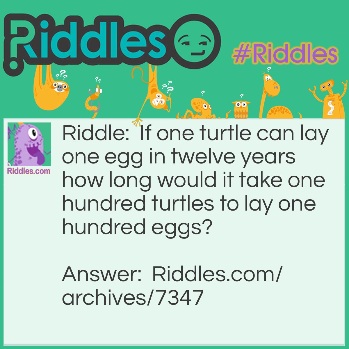Turtle - Riddles.com