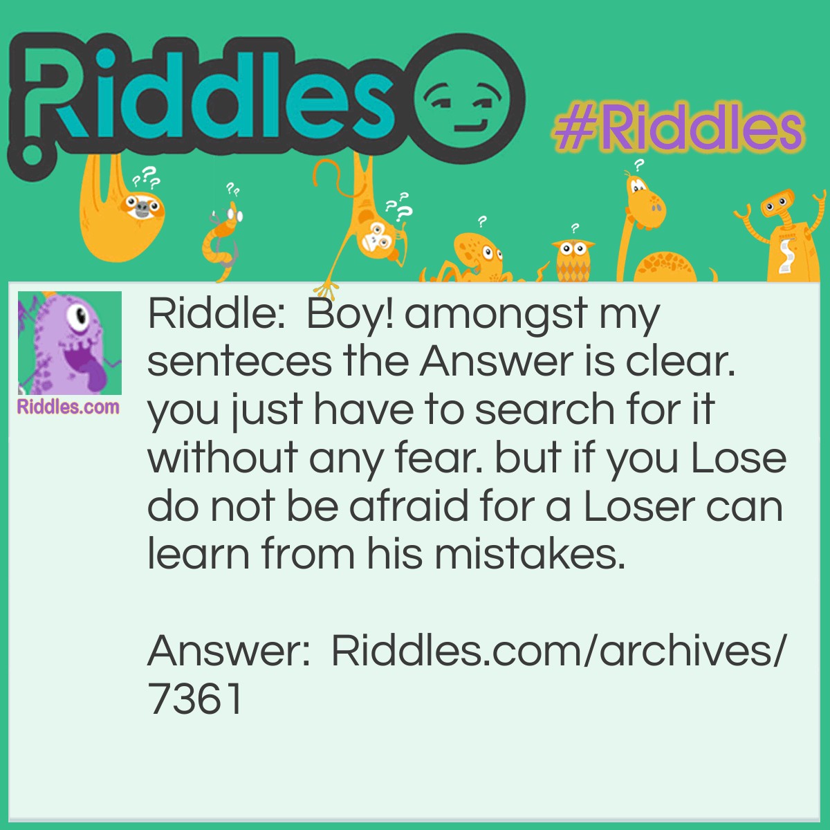 Can You Answer Me This? - Riddles.com