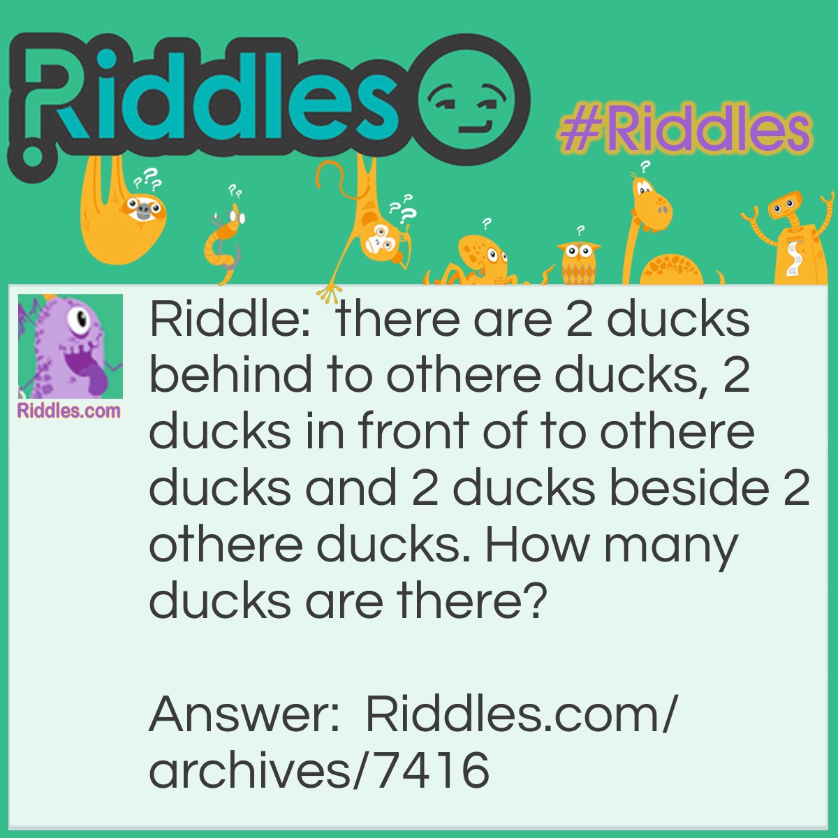 How Many Ducks - Riddles.com
