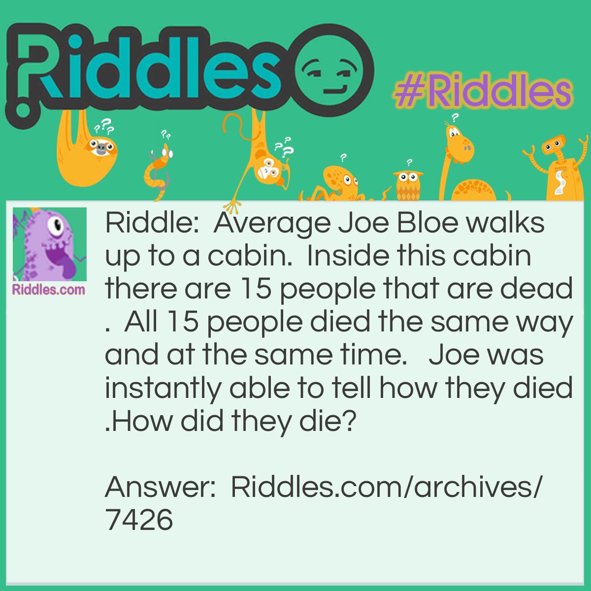 How Did They Die? - Riddles.com