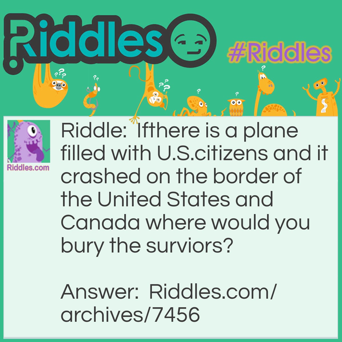 Plane Crash - Riddles.com