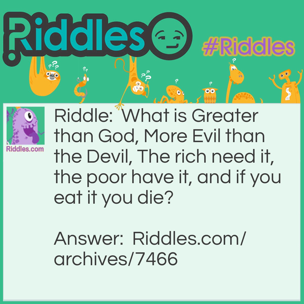 Greatest Of Them All - Riddles.com