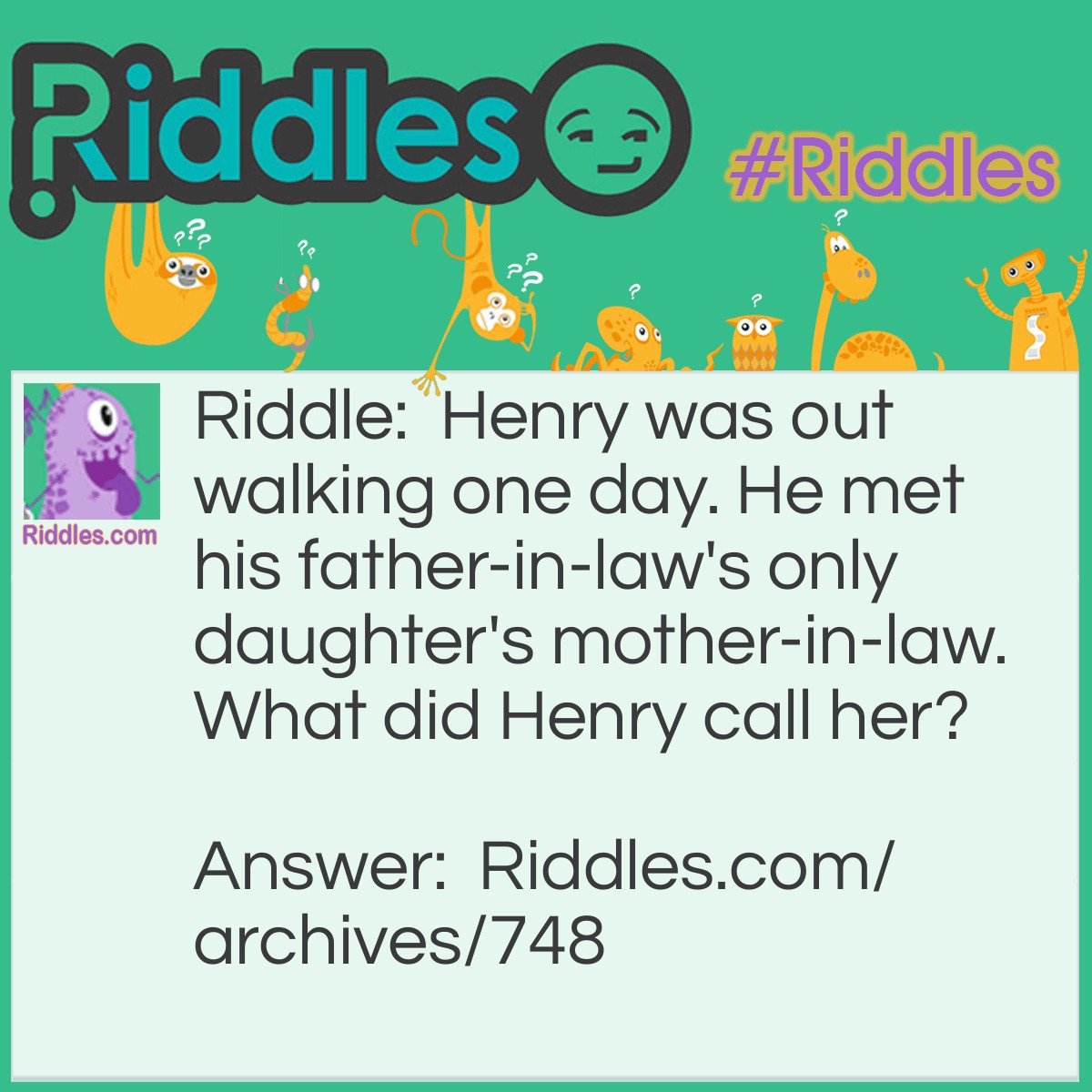 Henry's Relative - Riddles.com
