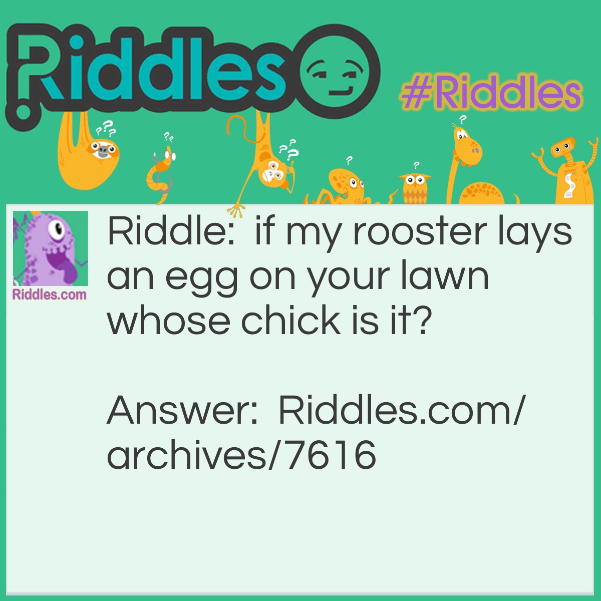 Cock A Doodle Doo - Riddles.com