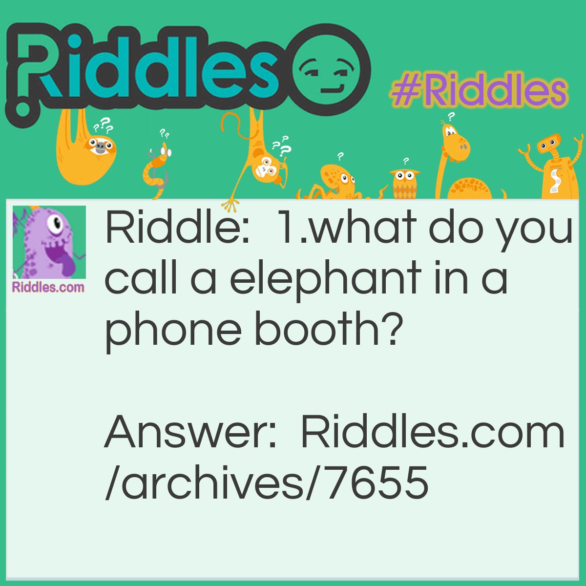 Elephants - Riddles.com