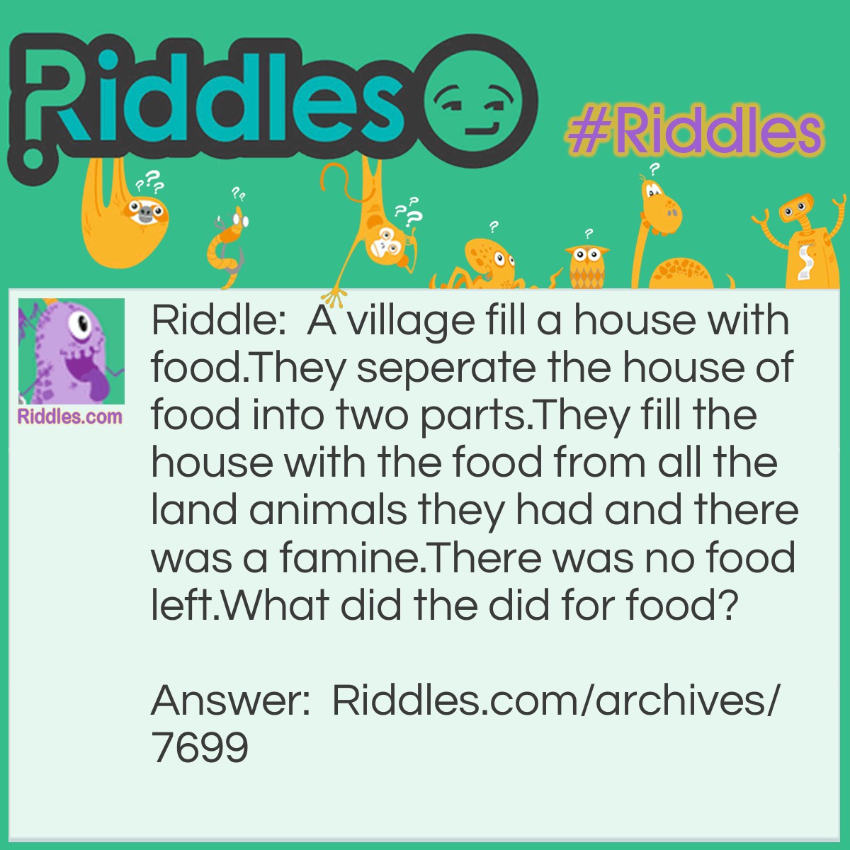 Food - Riddles.com