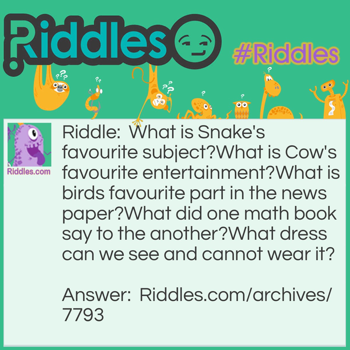 Favourite!! - Riddles.com