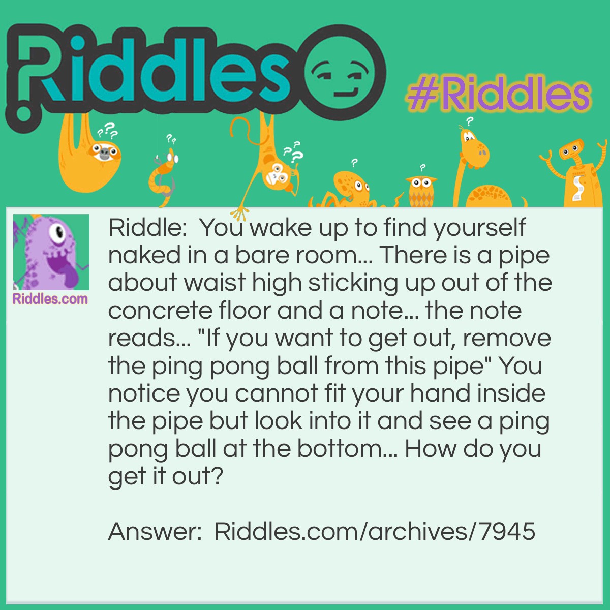 Ping Pong Ball Escape - Riddles.com