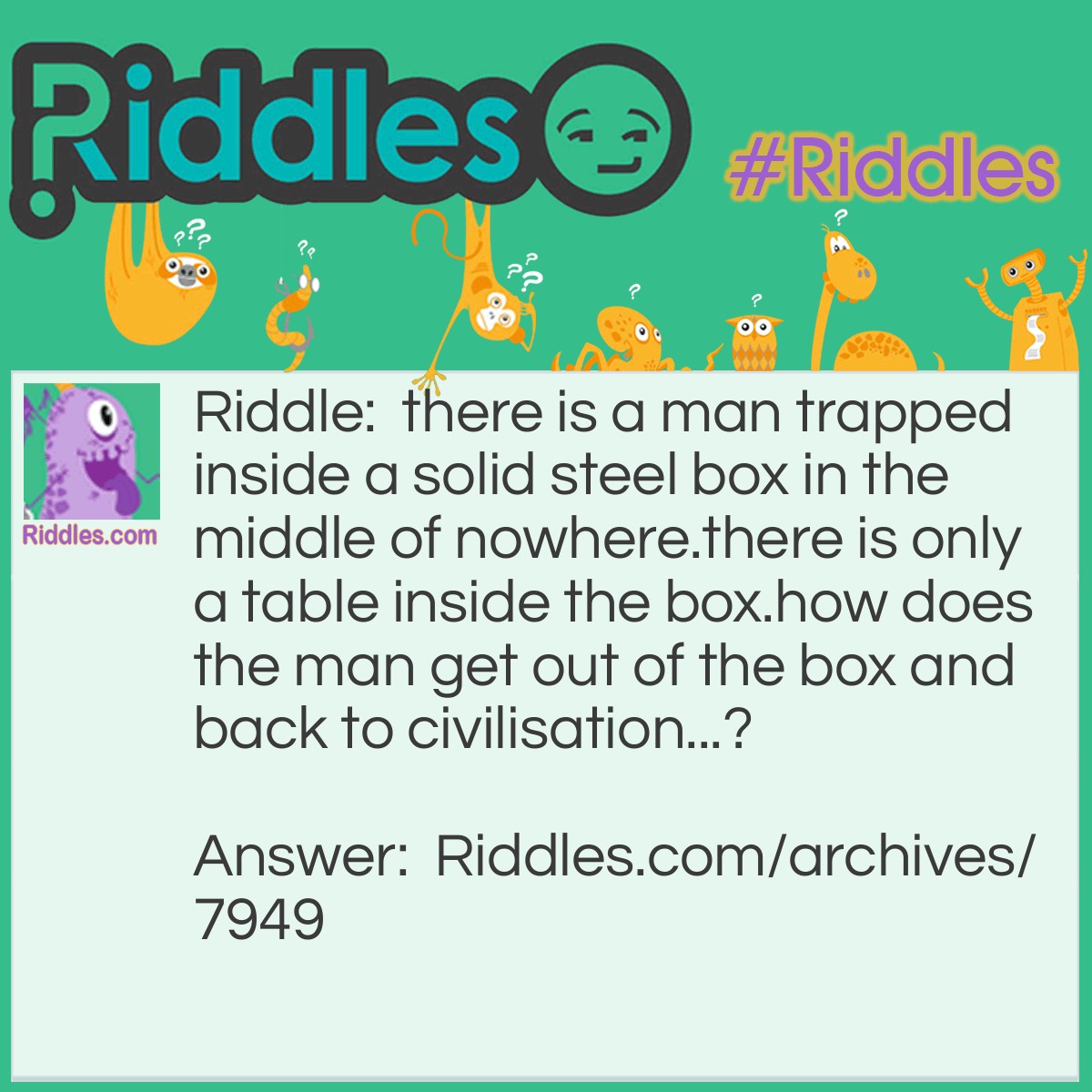 The Man In The Box - Riddles.com