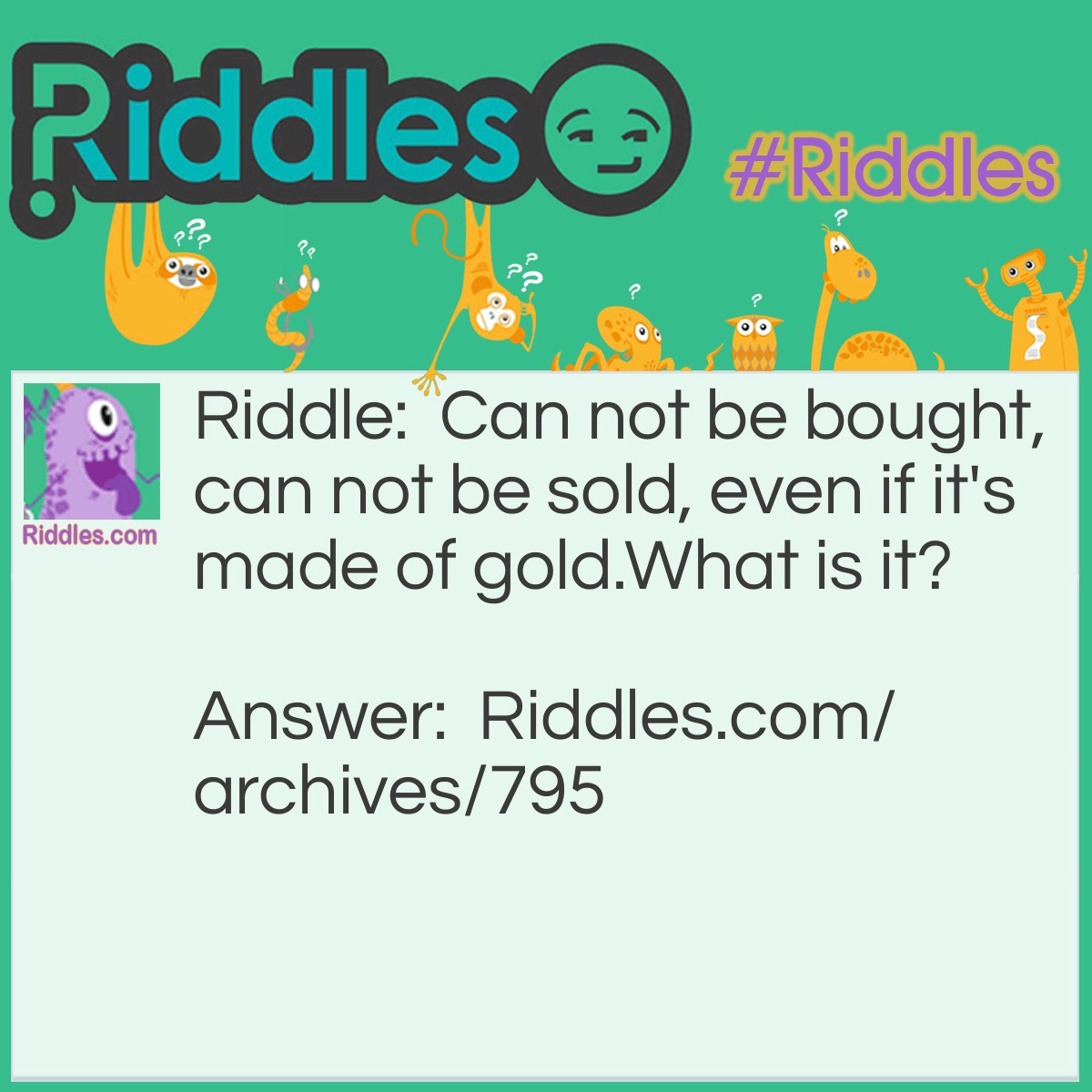 Made Of Gold - Riddles.com