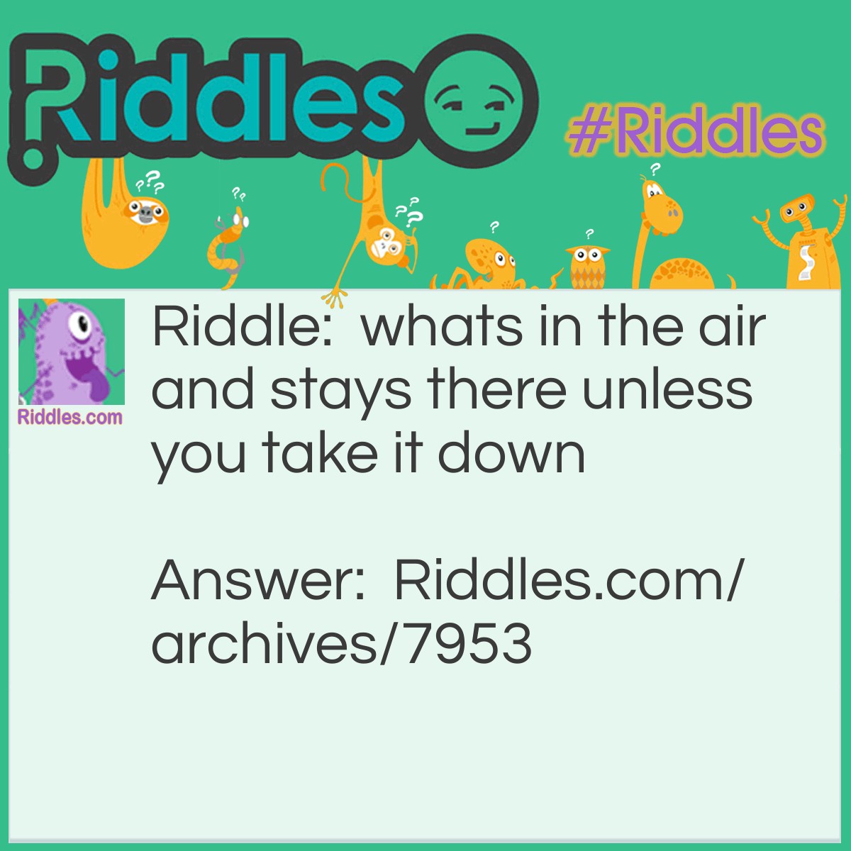 Whats In The Air - Riddles.com