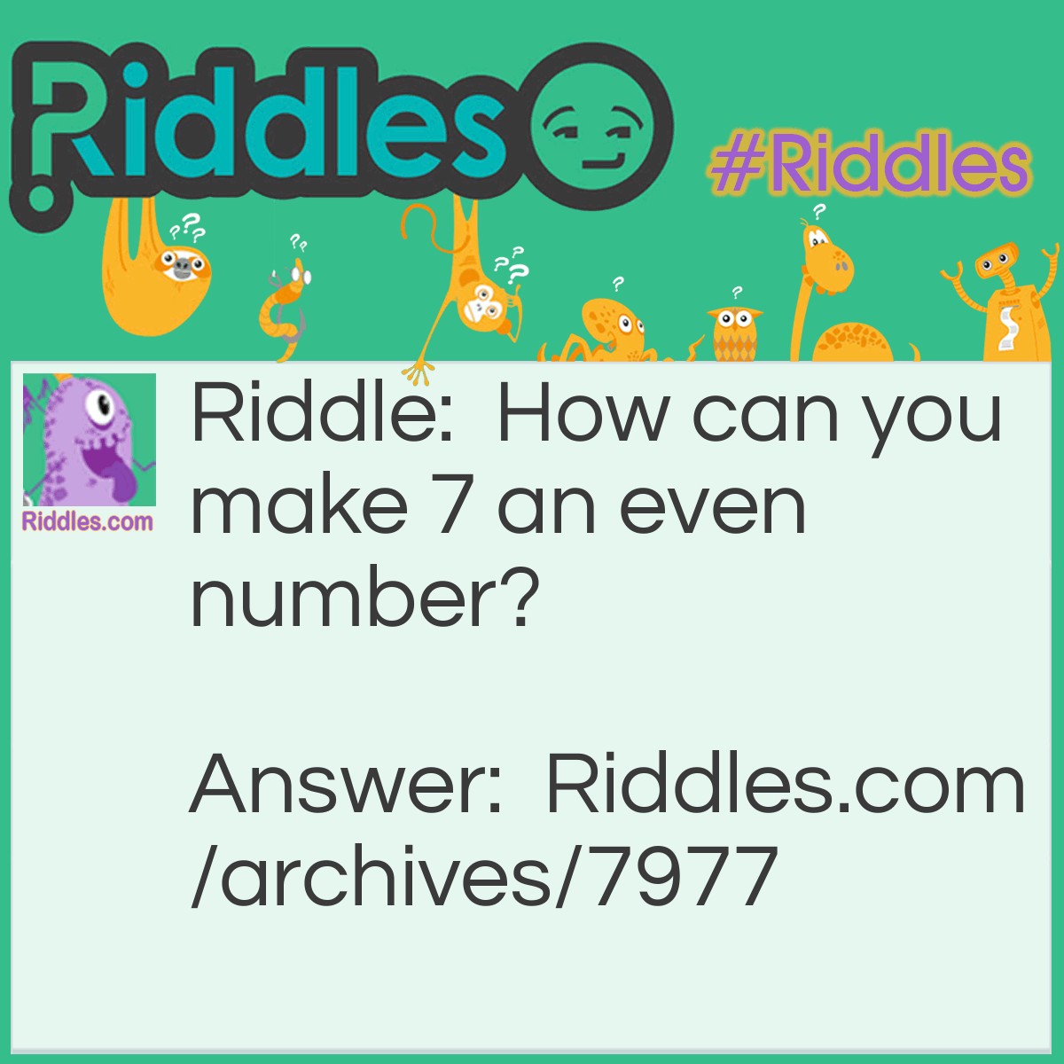 Even Number - Riddles.com