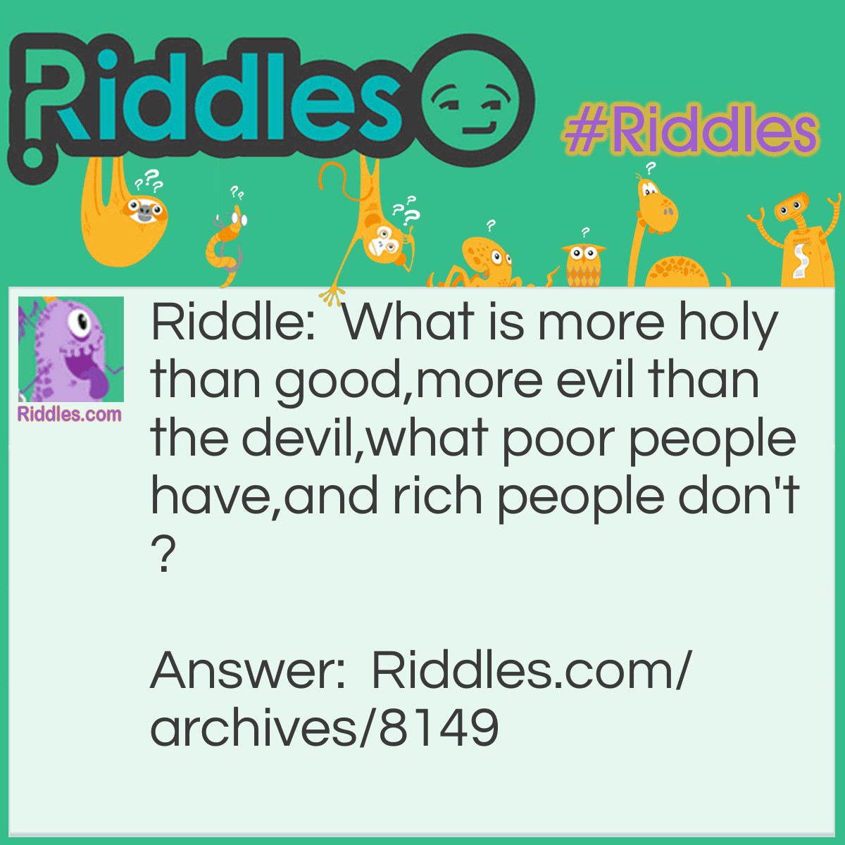 The Meaning Of Life - Riddles.com