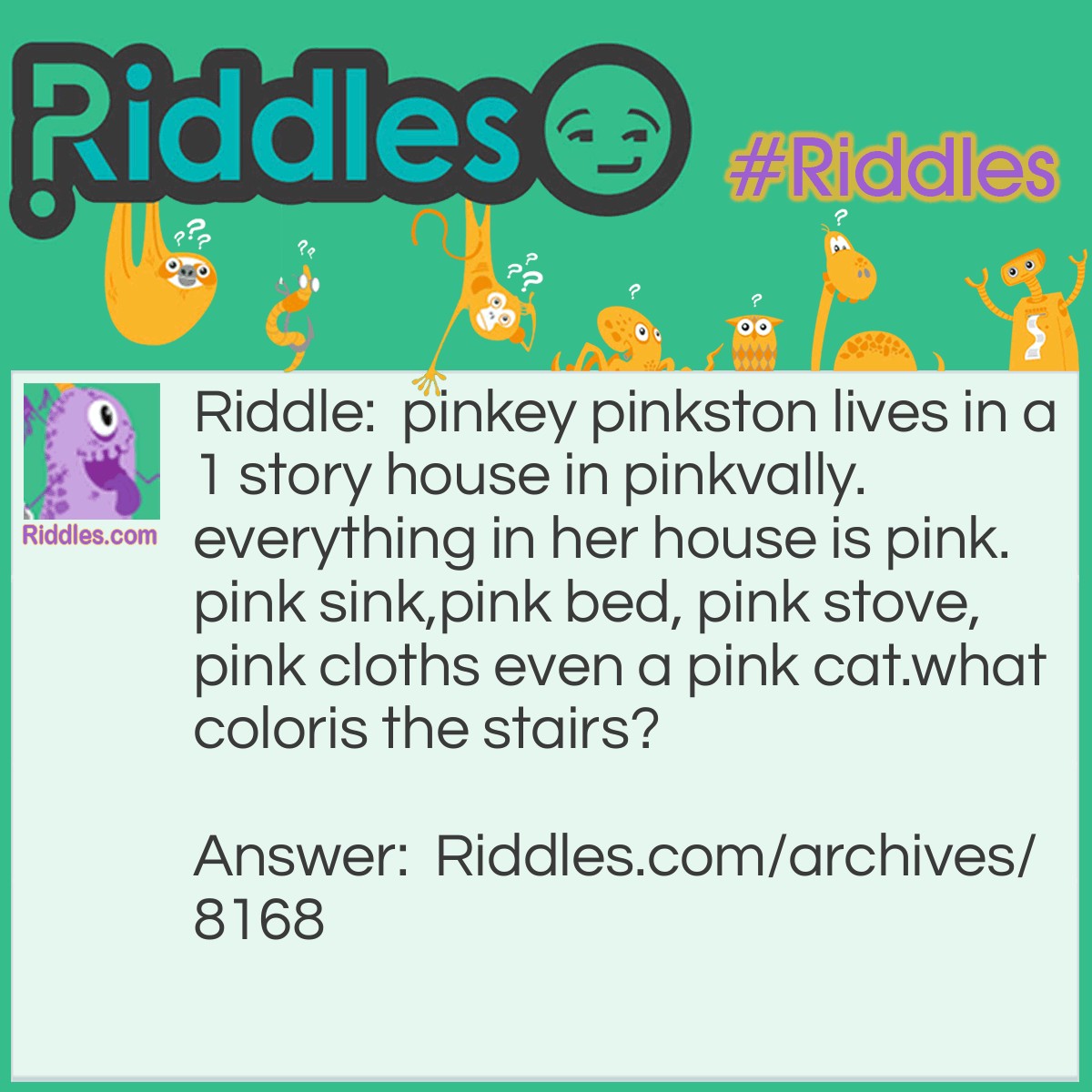 Pink! - Riddles.com