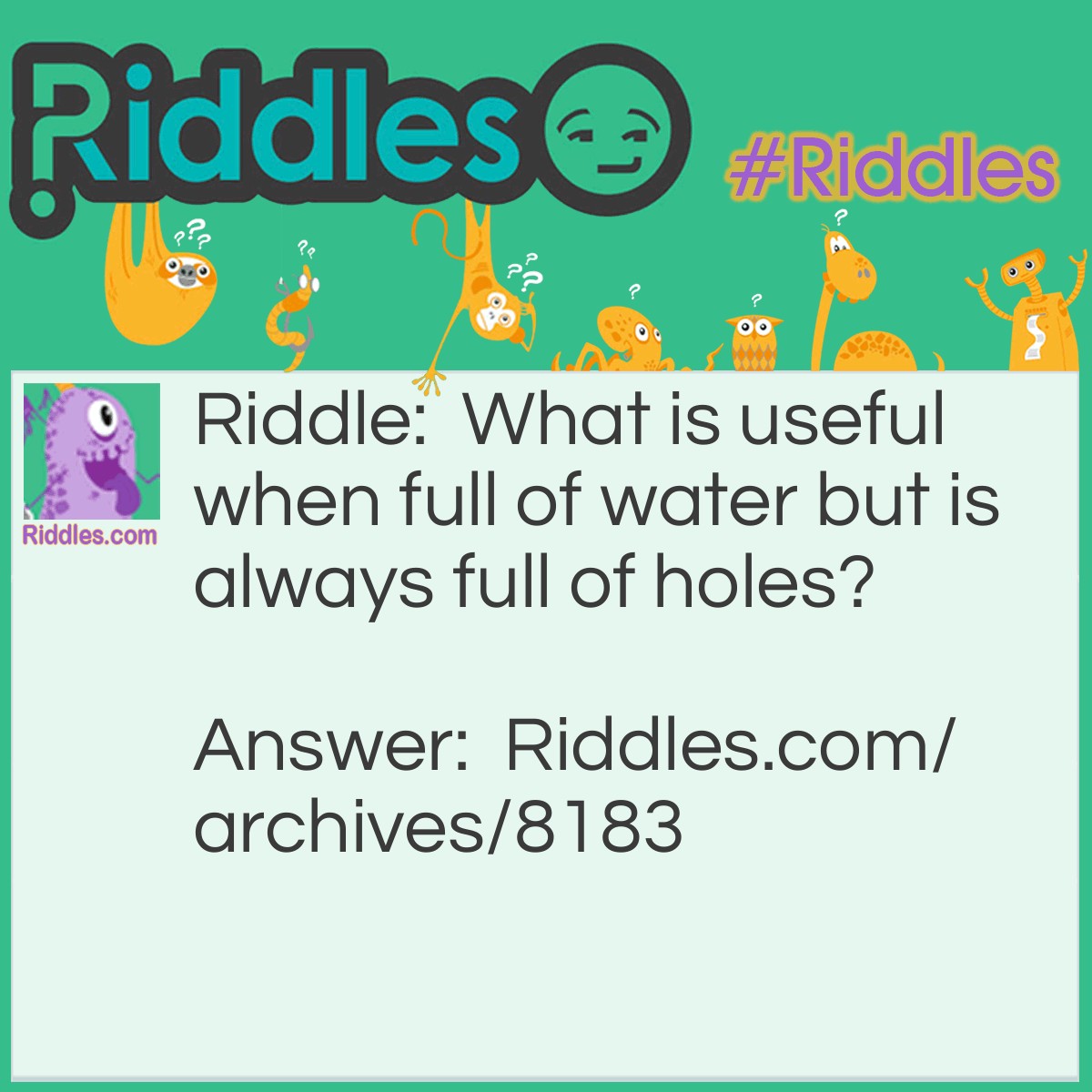 Water Container - Riddles.com