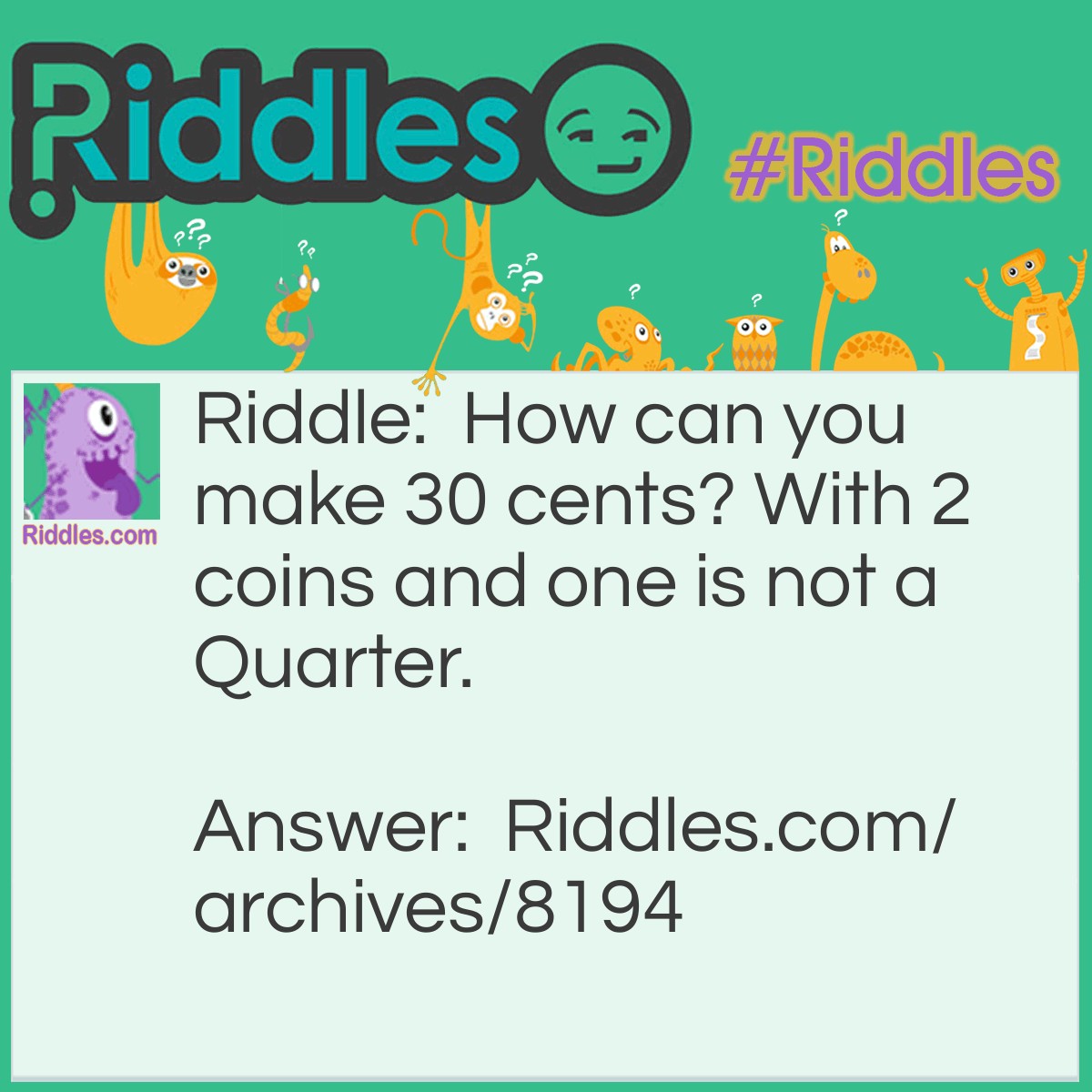 Coins - Riddles.com