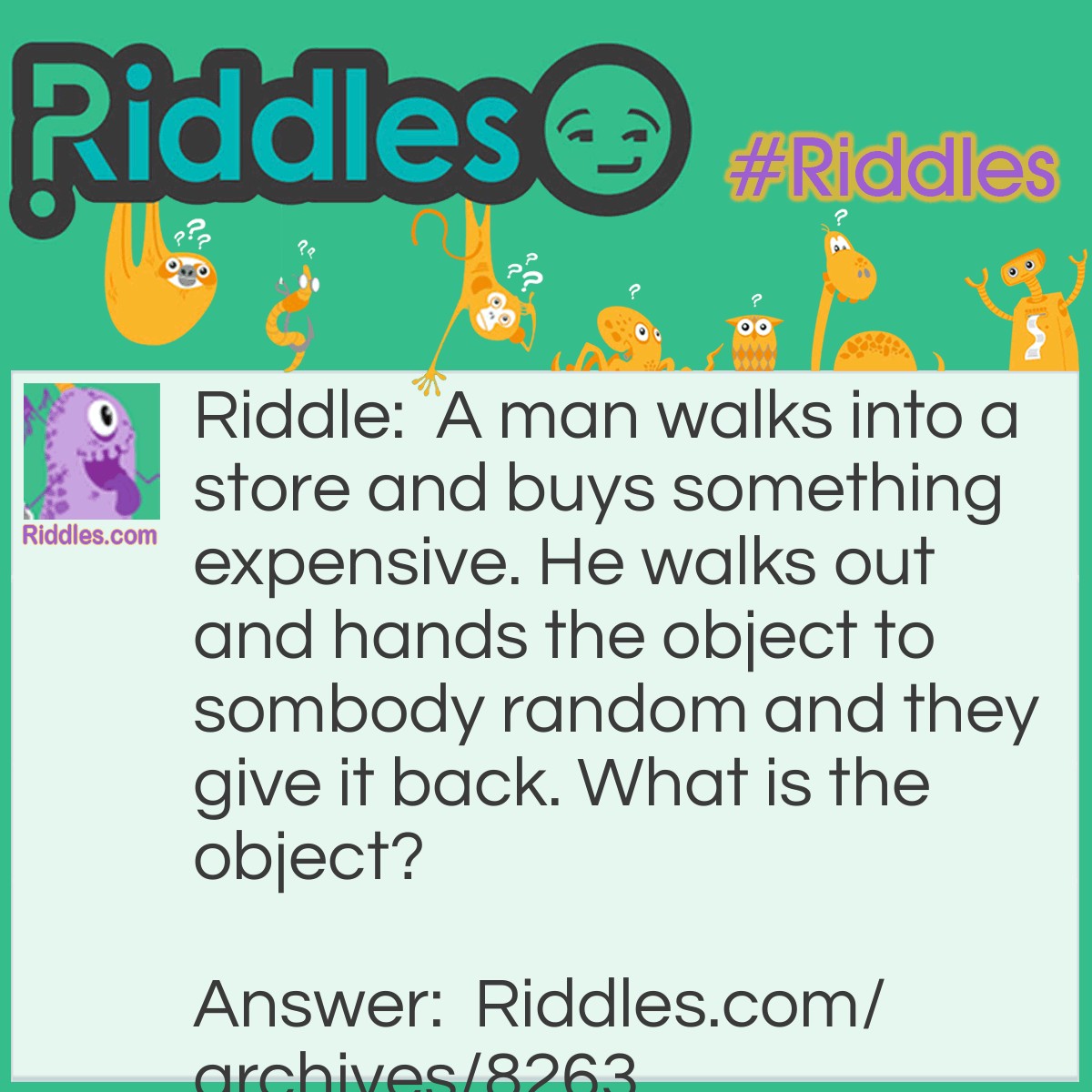 A Mysterious Object - Riddles.com