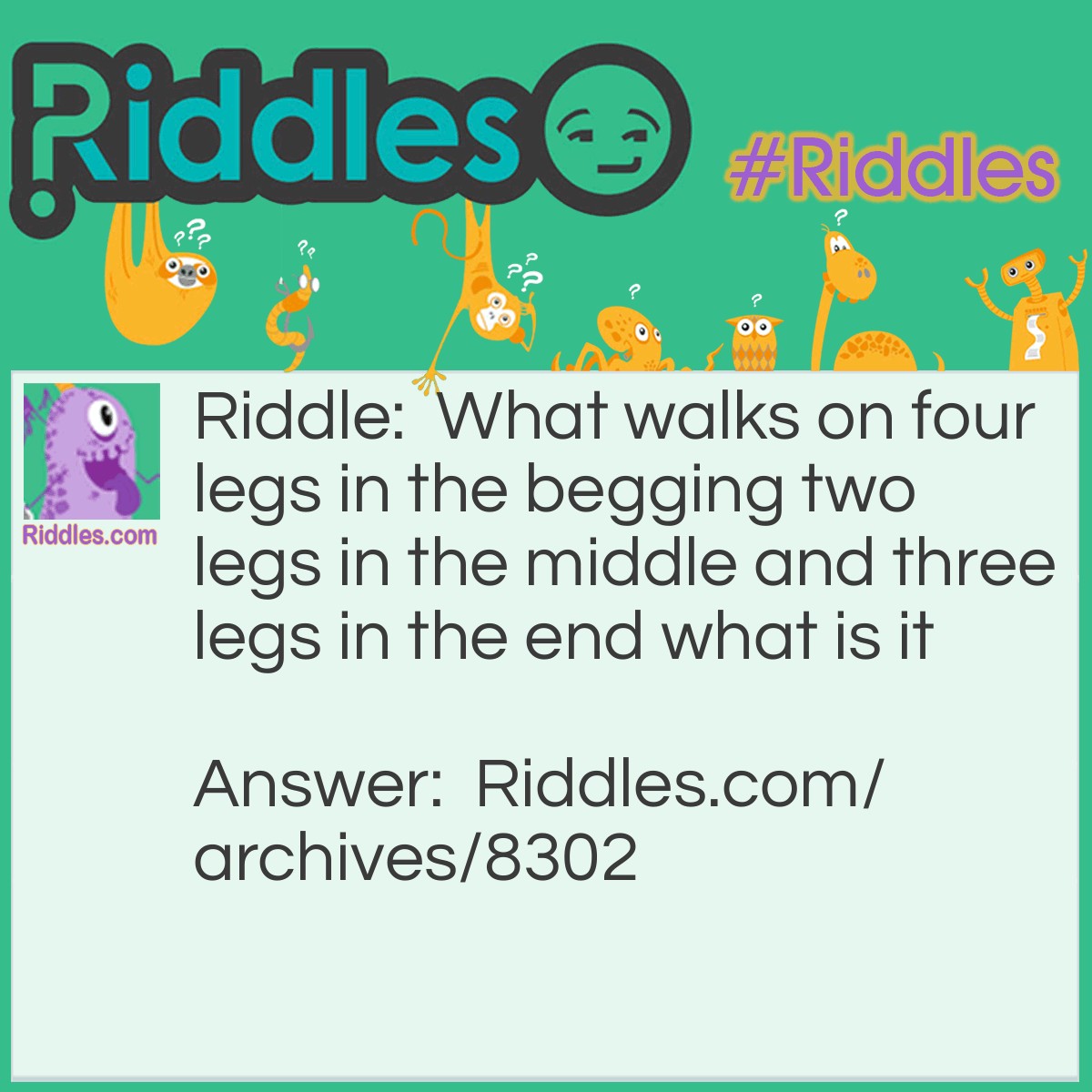 Legs - Riddles.com