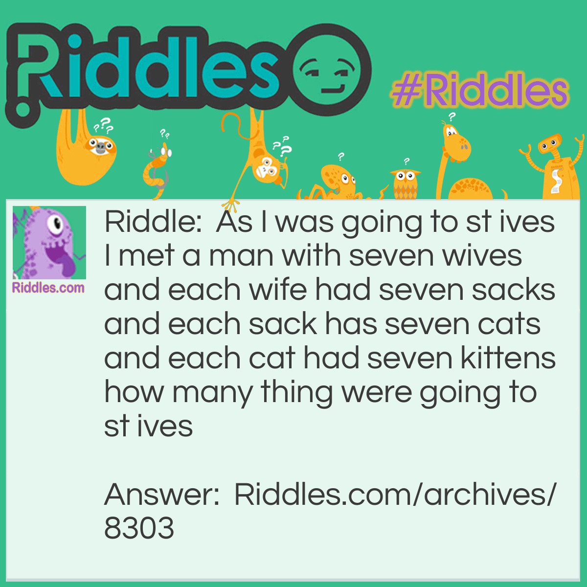 7 Wives - Riddles.com