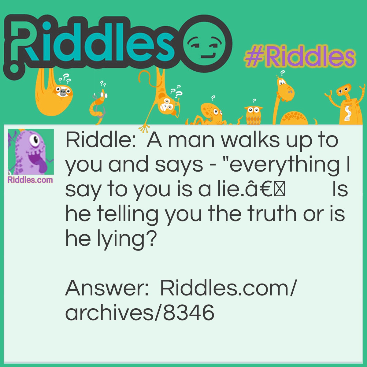 The Liar - Riddles.com