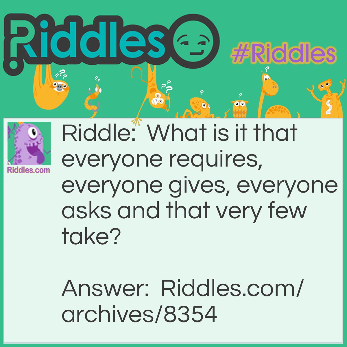 What Is It? - Riddles.com