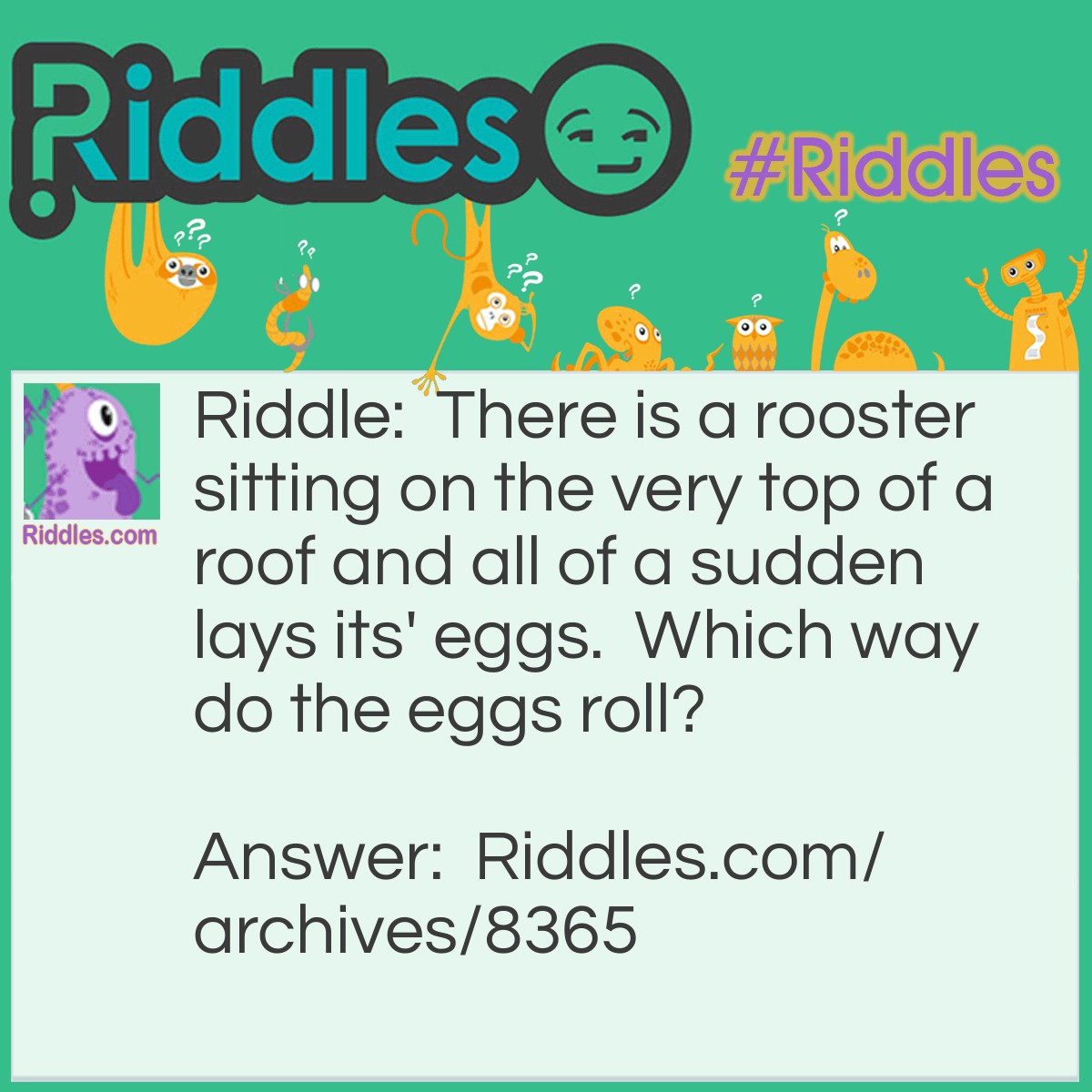 Rooster On A Roof | Riddles.com