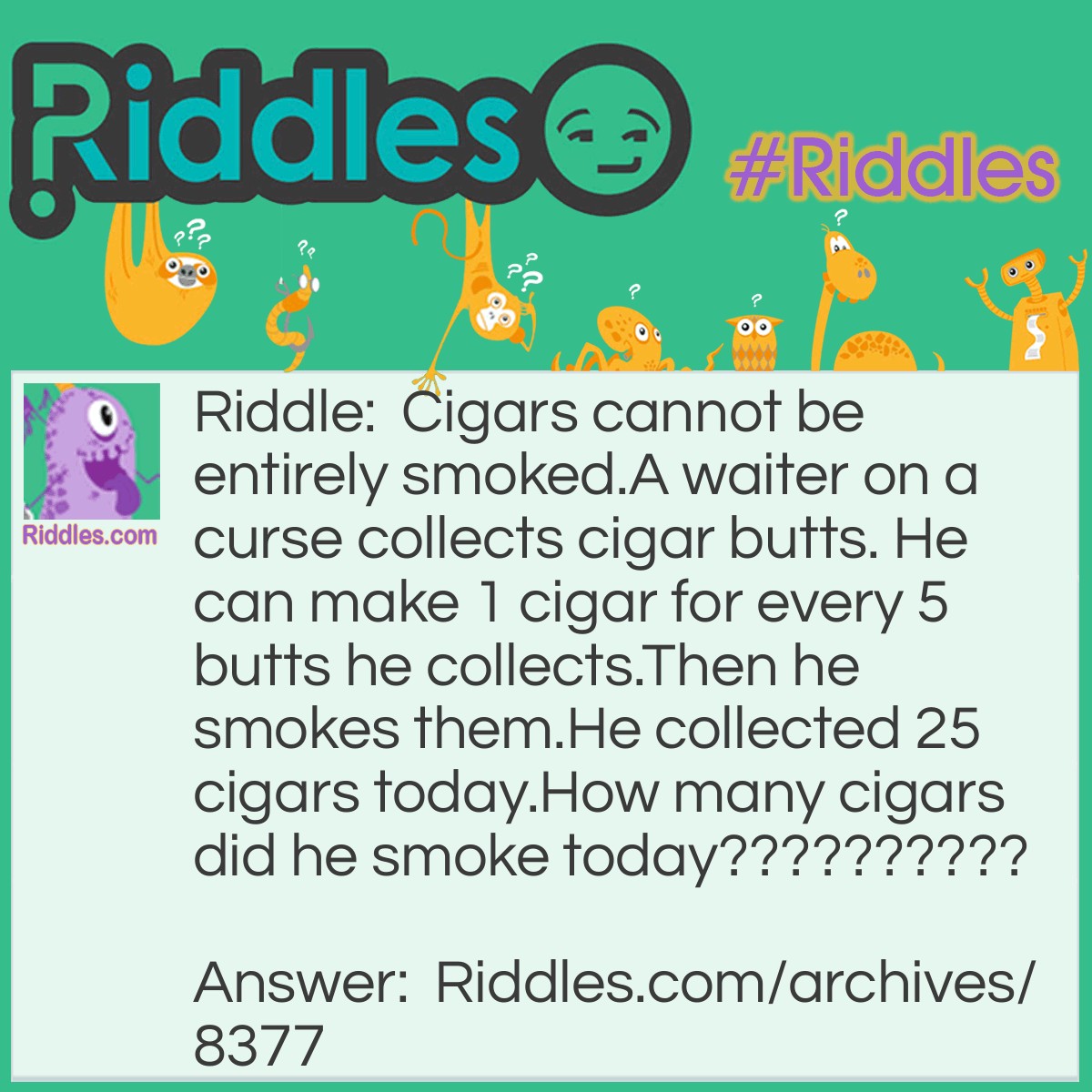 Cruise Waiter - Riddles.com