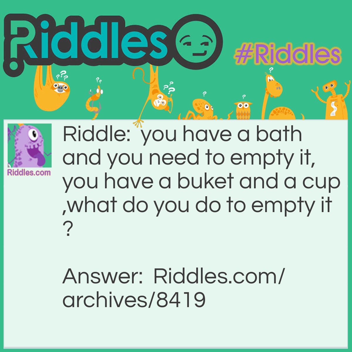 Bath - Riddles.com