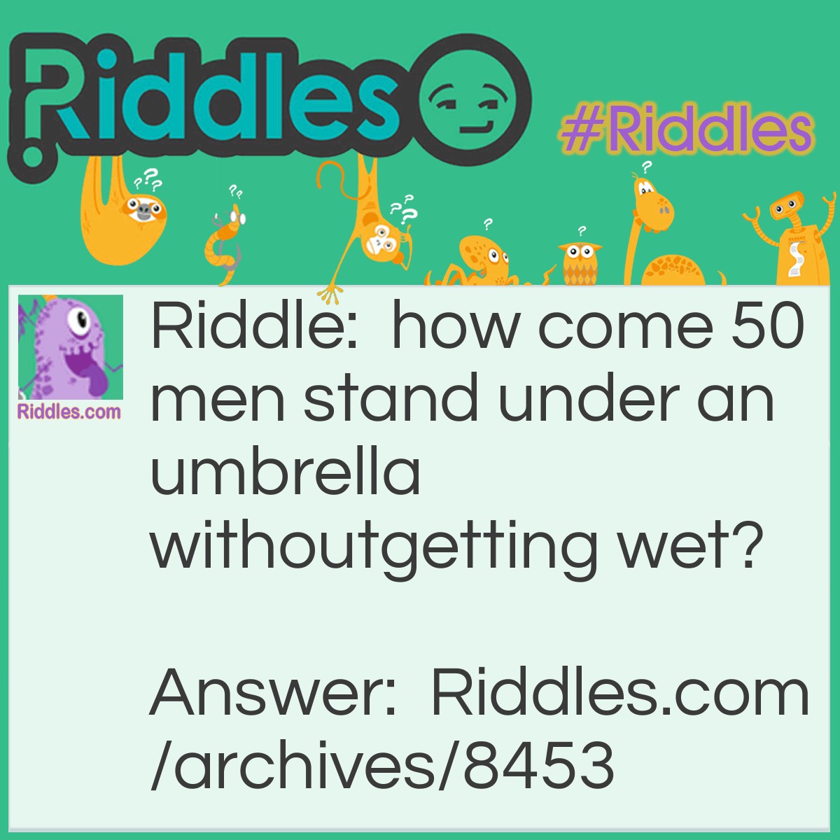 Rain - Riddles.com