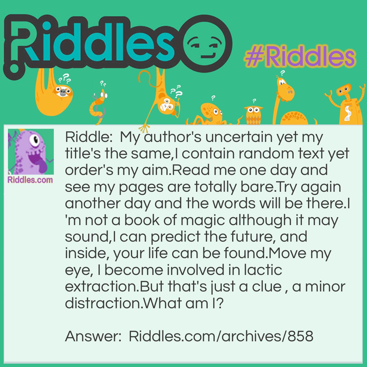 Book Of Magic? - Riddles.com