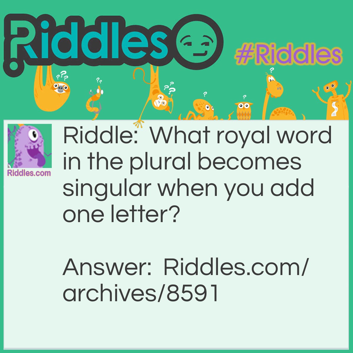 Royal Word - Riddles.com
