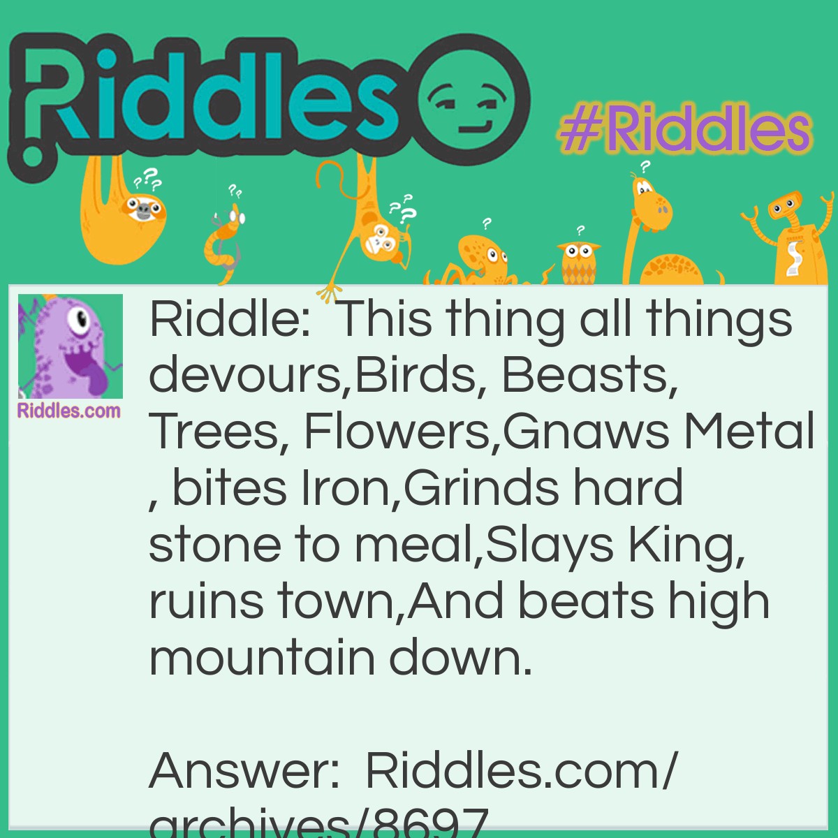 What Is The Answer? - Riddles.com