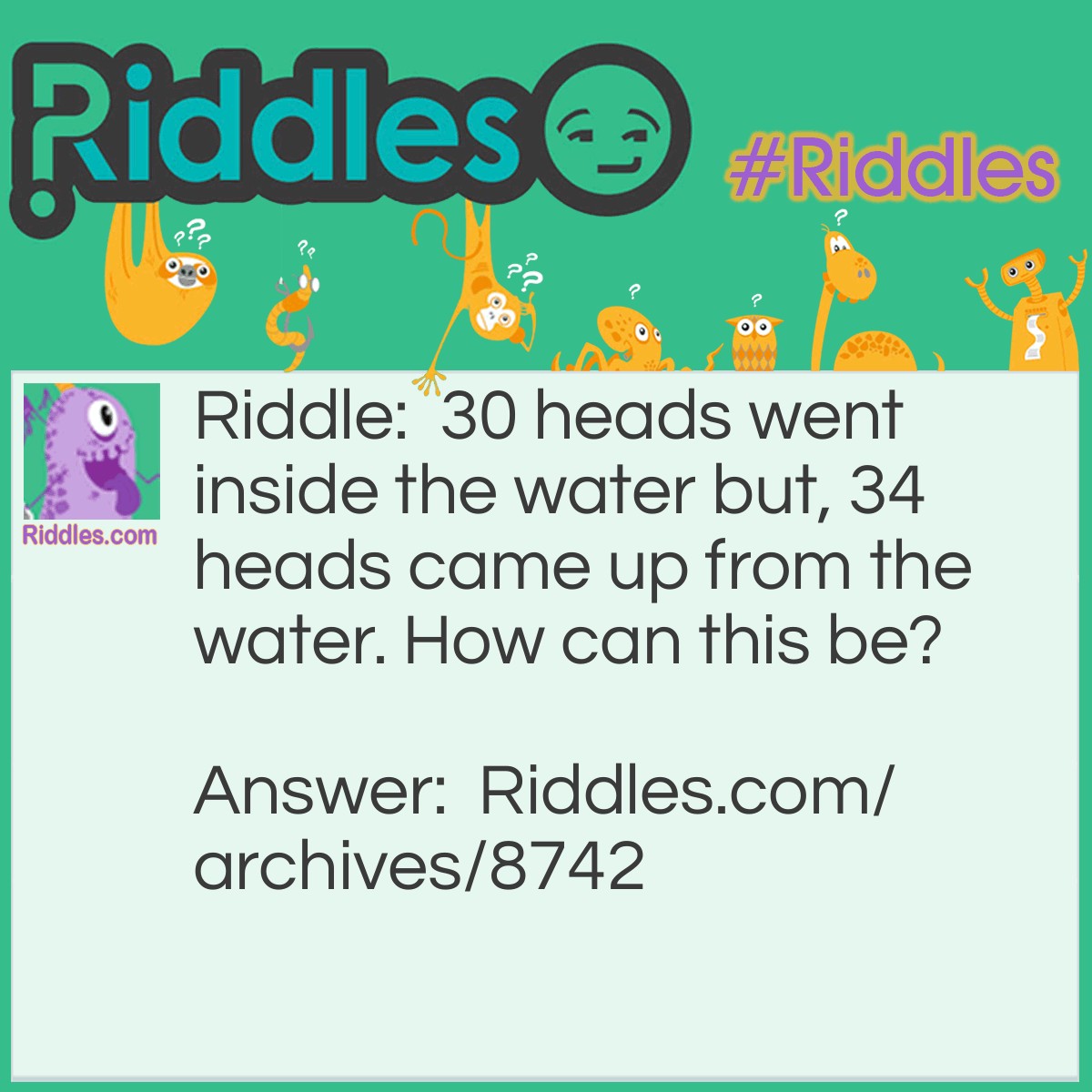 30 Heads | Riddles.com