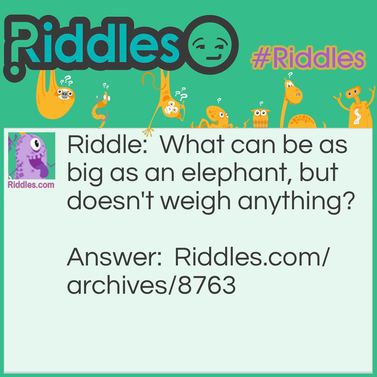 The Elephant - Riddles.com