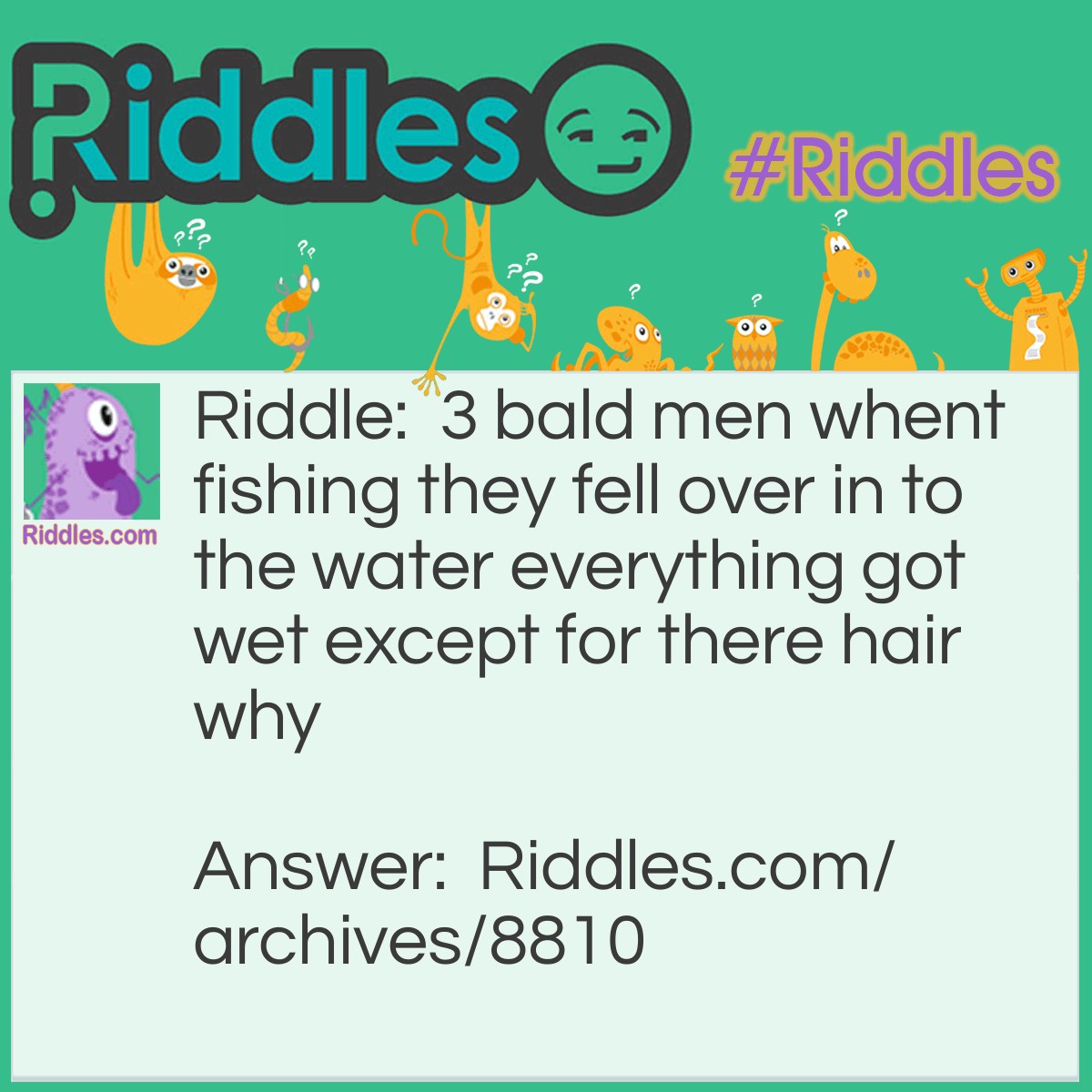 3 Bald Men | Riddles.com